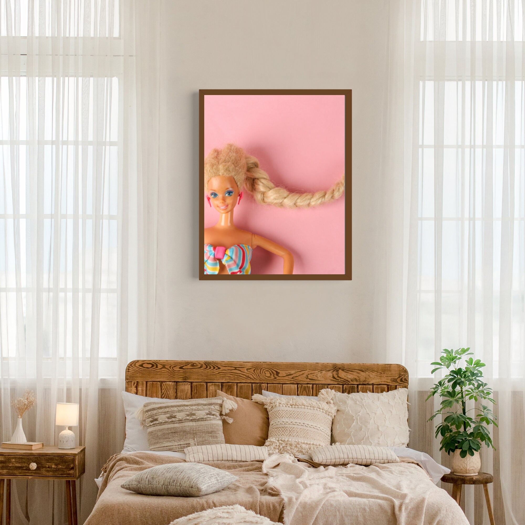 Barbie Poster, Retro Barbie Wall Art, Disco, Preppy Pink, Trendy Cool ...