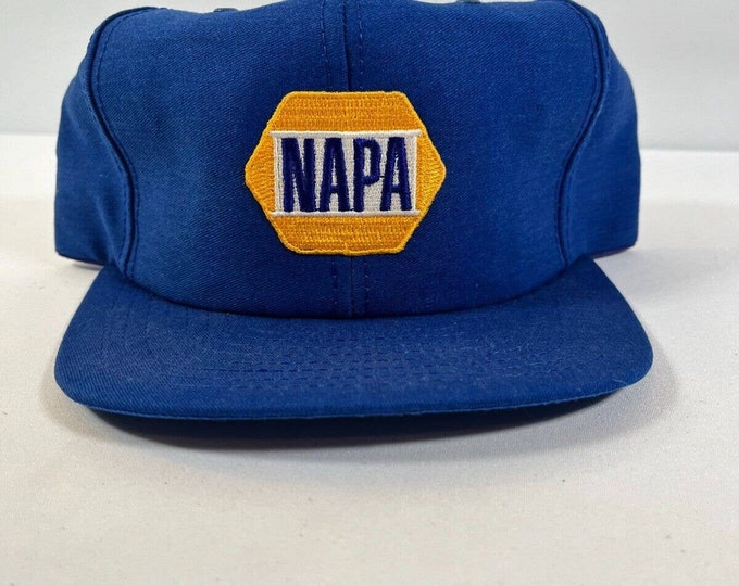 Vintage NAPA Auto Parts Store Baseball Cap Hat USA Snapback Six Panel ...