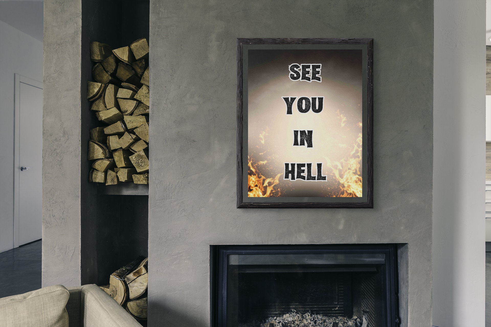 Funny Wall Art, Unique Wall Art, Retro Wall Art, Funny Sign, Funny ...