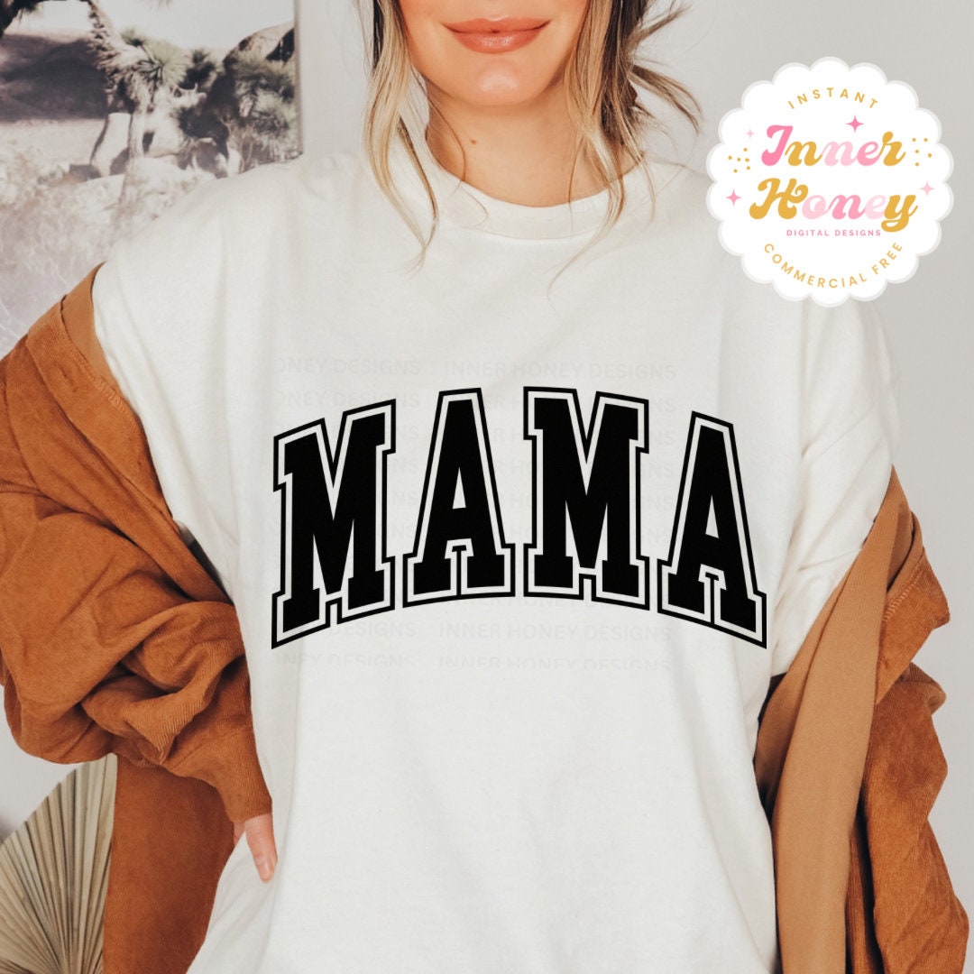 Mama SVG Design Cut Files for Cricut Retro Mama Png Sublimational Png ...