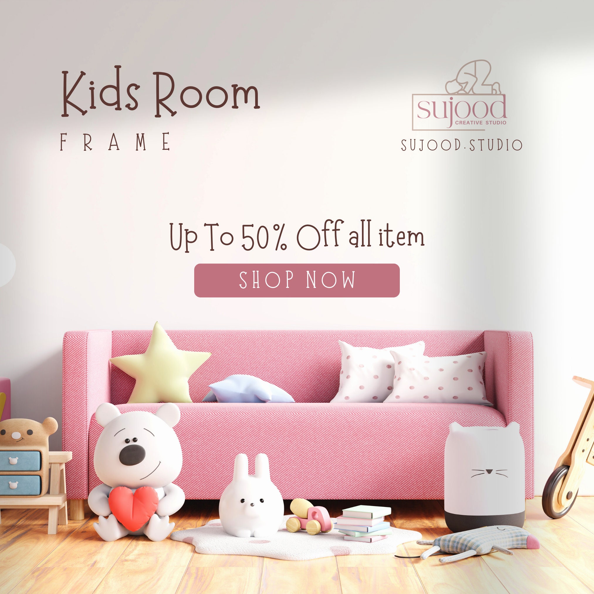 25 Prophets Islamic Wall Art Prints for Children, Muslim Nursery Wall ...