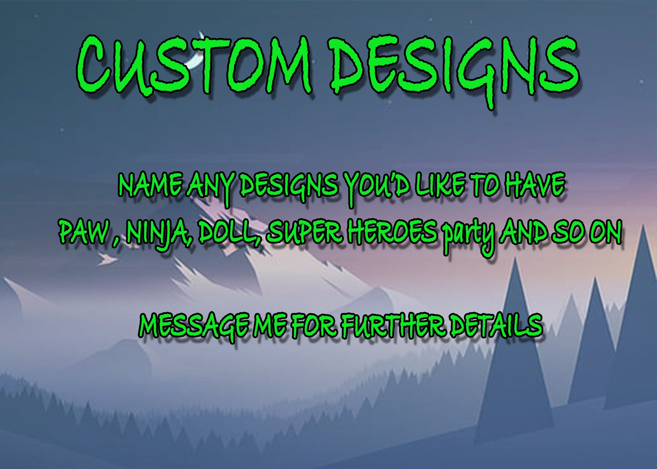 Custom Birthday Cards Personalised Birthday Invitations Etsy