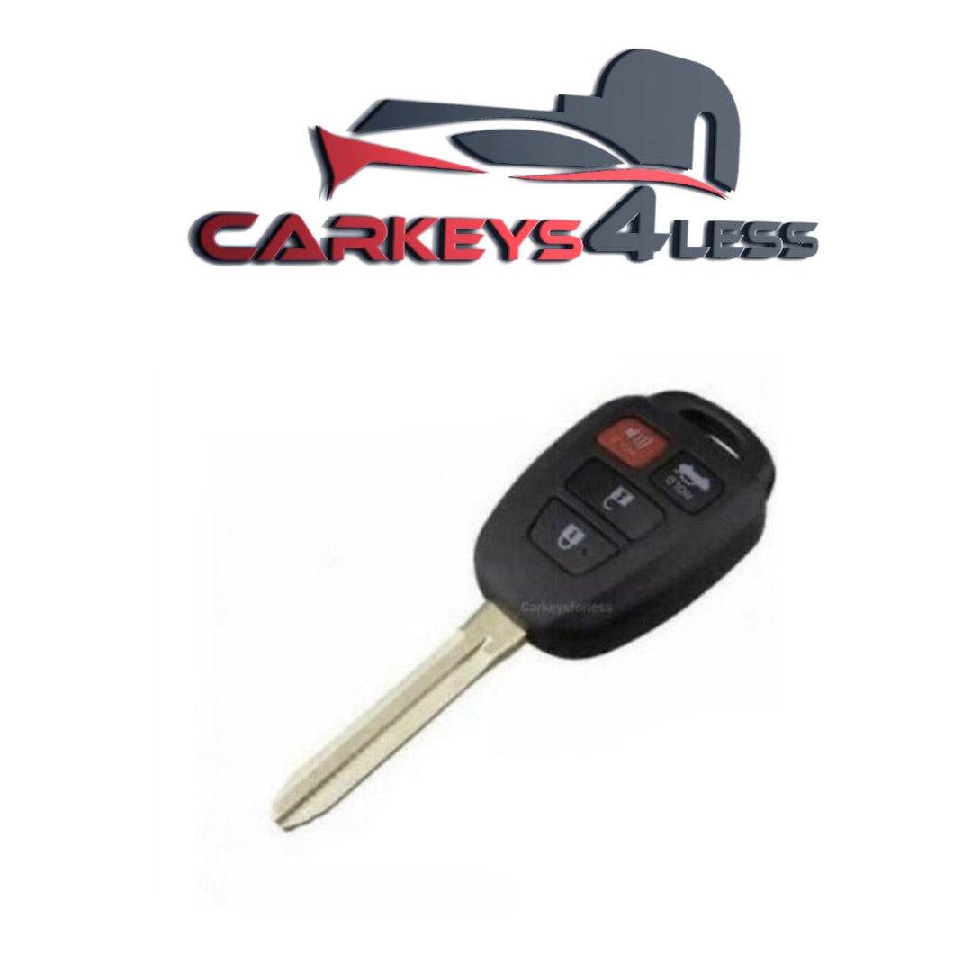 2014-2018 Toyota Camry / 4-button Remote Head Key / HYQ12BDM H Chip ...