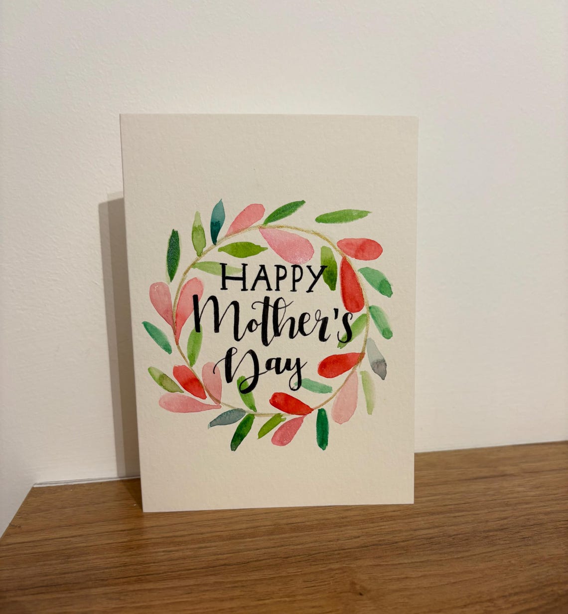 Hand Painted Mother's Day Card - Etsy