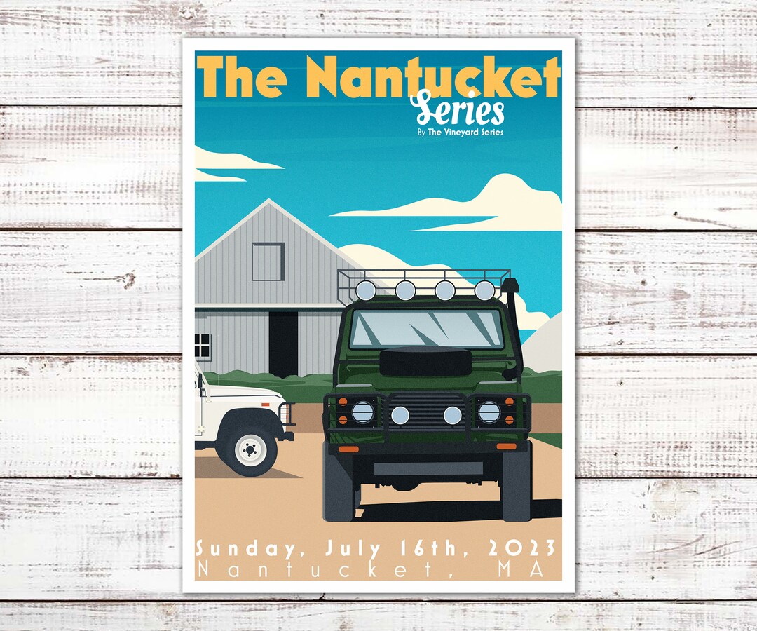 The Nantucket Series 2023 Official Poster - Etsy
