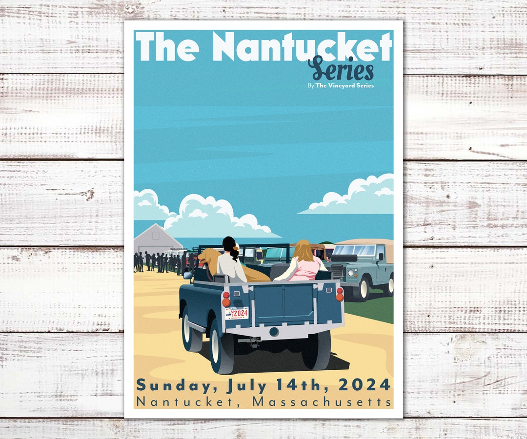 The Nantucket Series 2024 Official Poster - Etsy