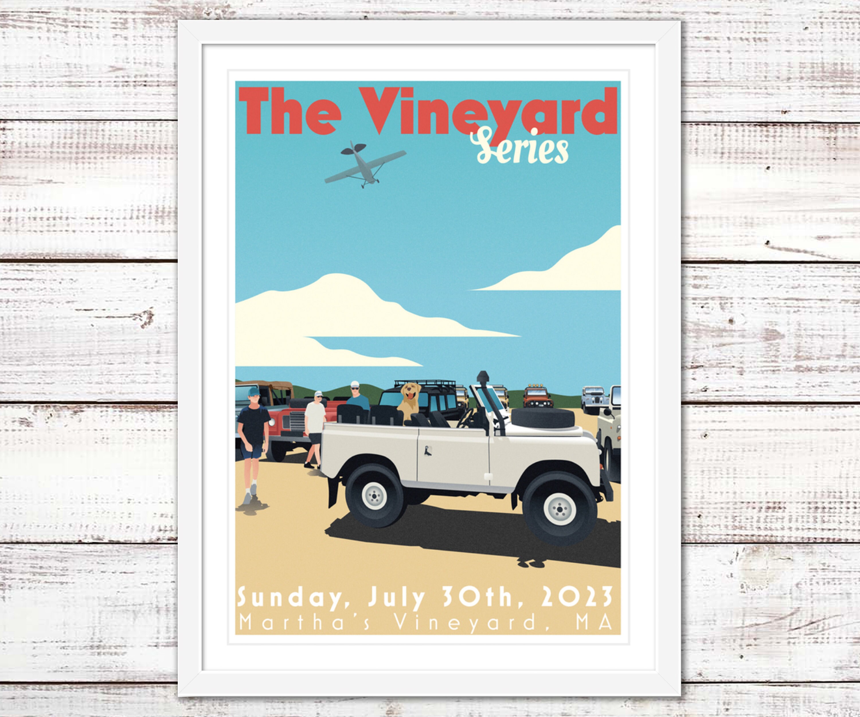 The Vineyard Series 2023 Official Poster - Etsy