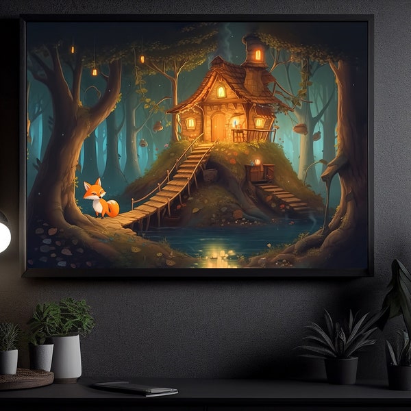 Magic Tree House Poster - Etsy