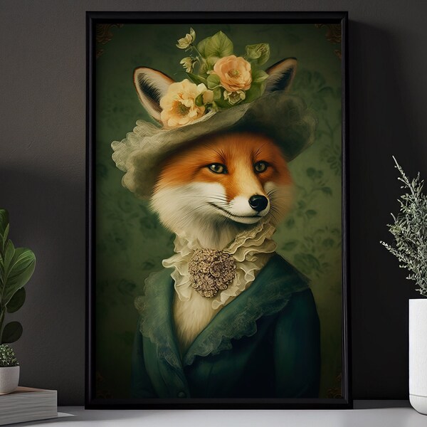 Lady Fox - Etsy