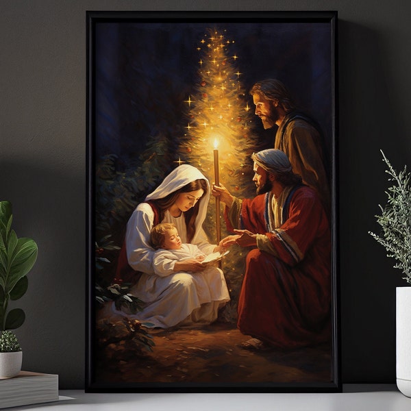 Vintage Baby Jesus Poster - Etsy