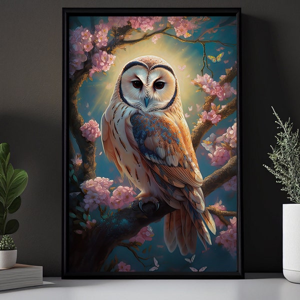 Contemporary Owl Art - Etsy