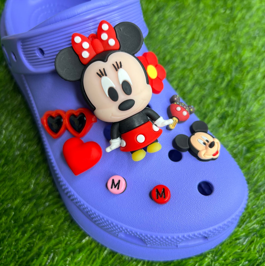 Minnie Mouse's Picnic Croc Charm Set (8 Pcs) - Etsy