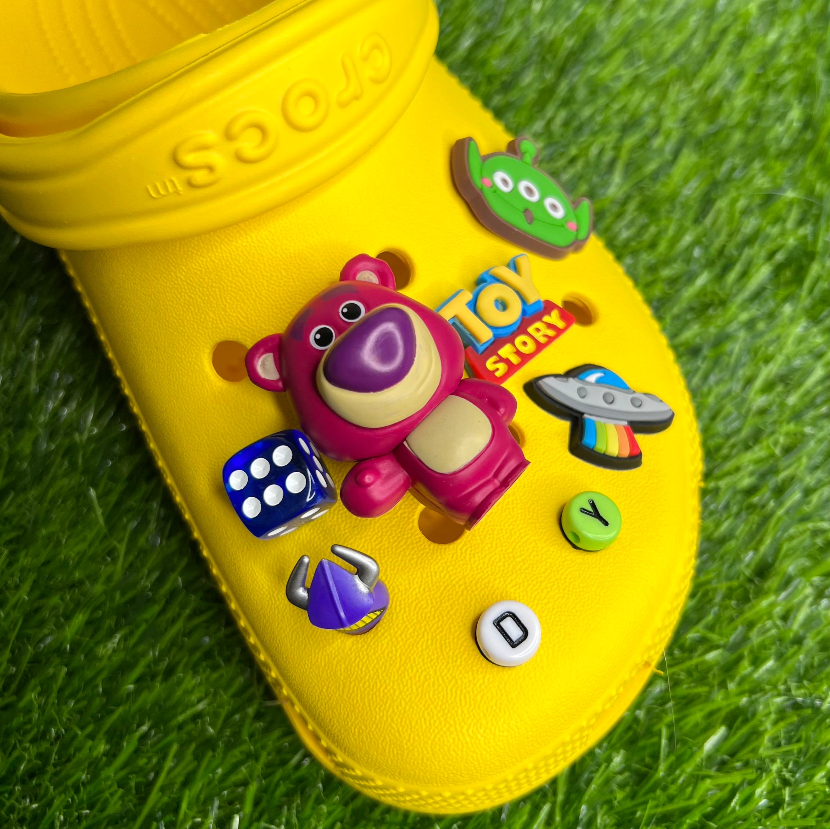 Toy Story Lotso Bear Jumbo Croc Charm Set 8 Pcs - Etsy