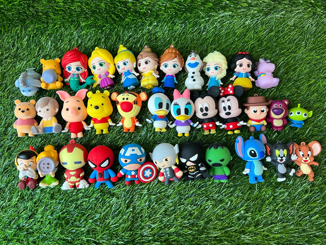 3D Jumbo Disney Character Croc Charms (individual) - Etsy