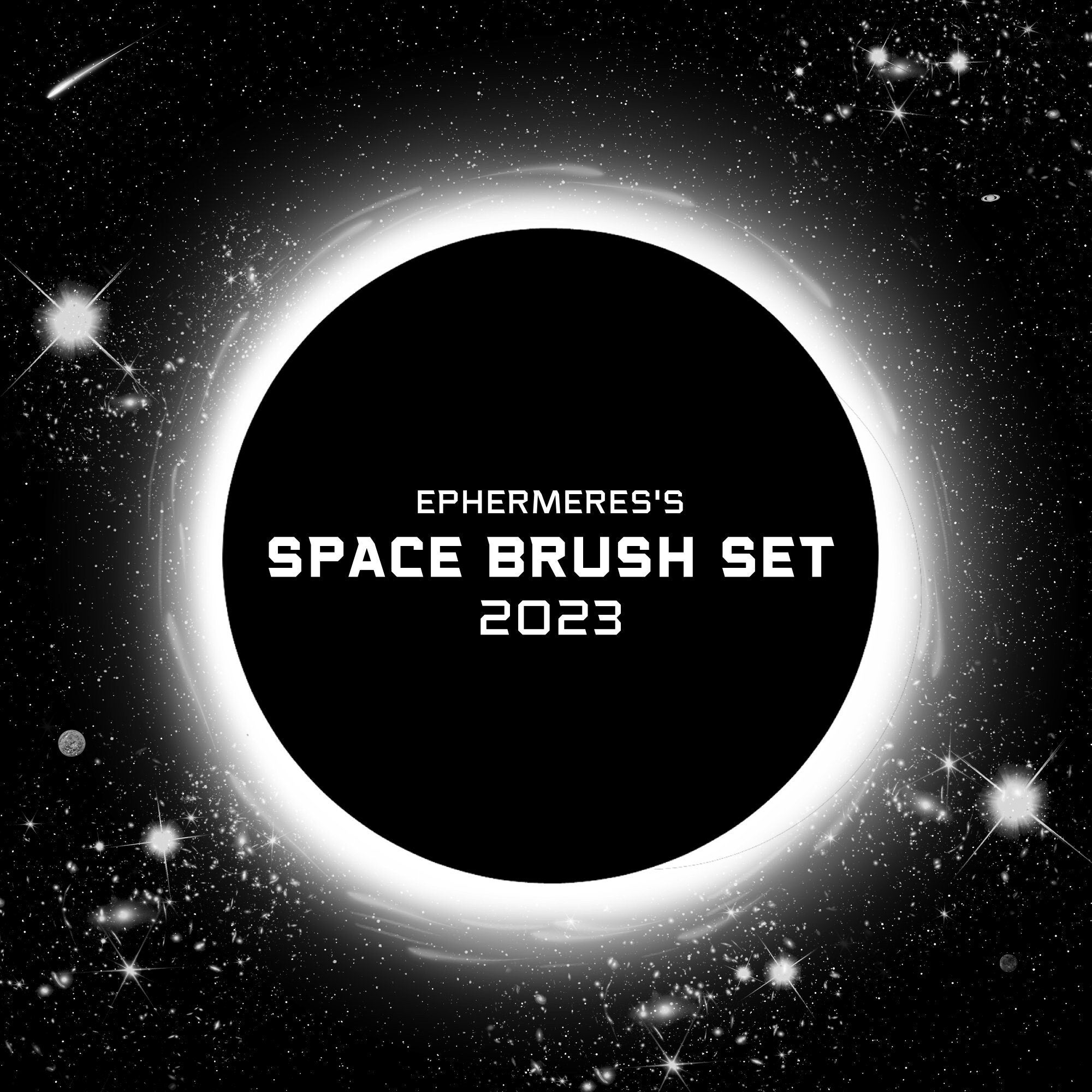 Space Brush Set | Clip Studio Paint | Star Brushes, Galaxy Brushes, Planet Brushes, - Etsy