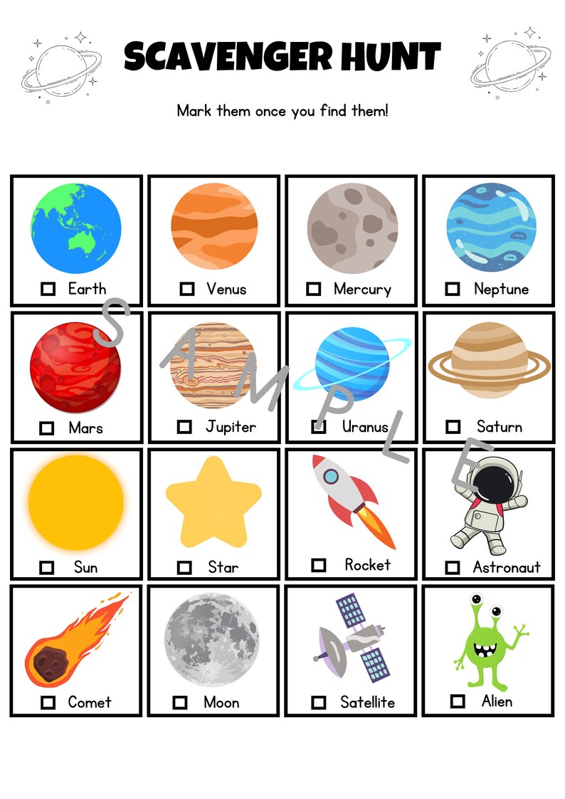 Solar System Activity Pack | Educational Resources | Learning Packs - Etsy