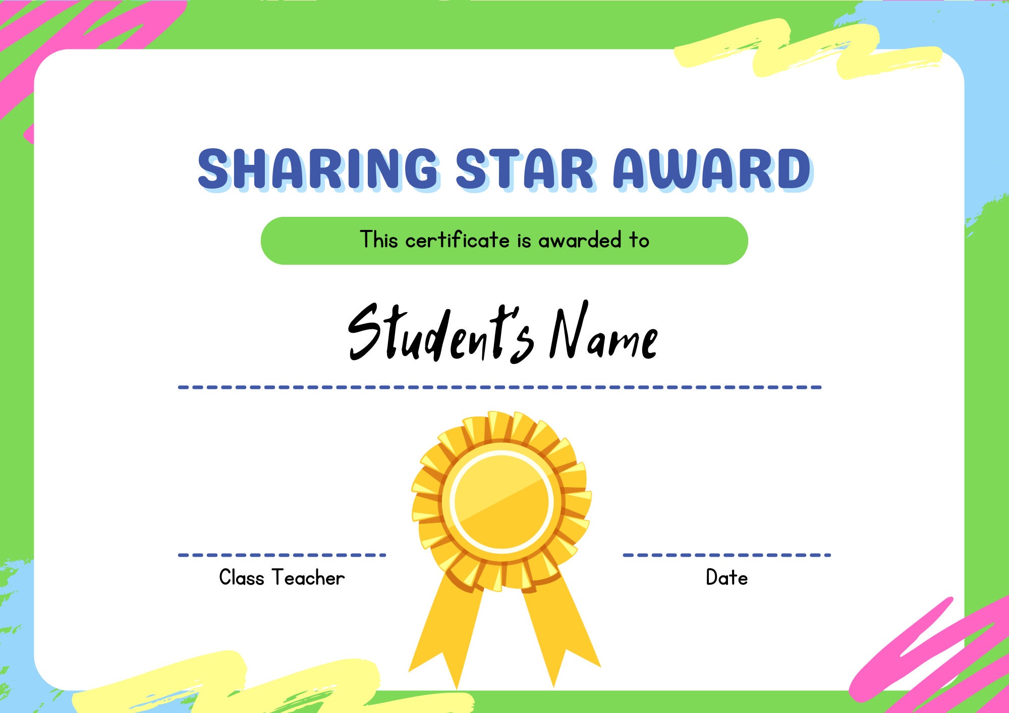 Customizable End of Year Student Awards - Etsy