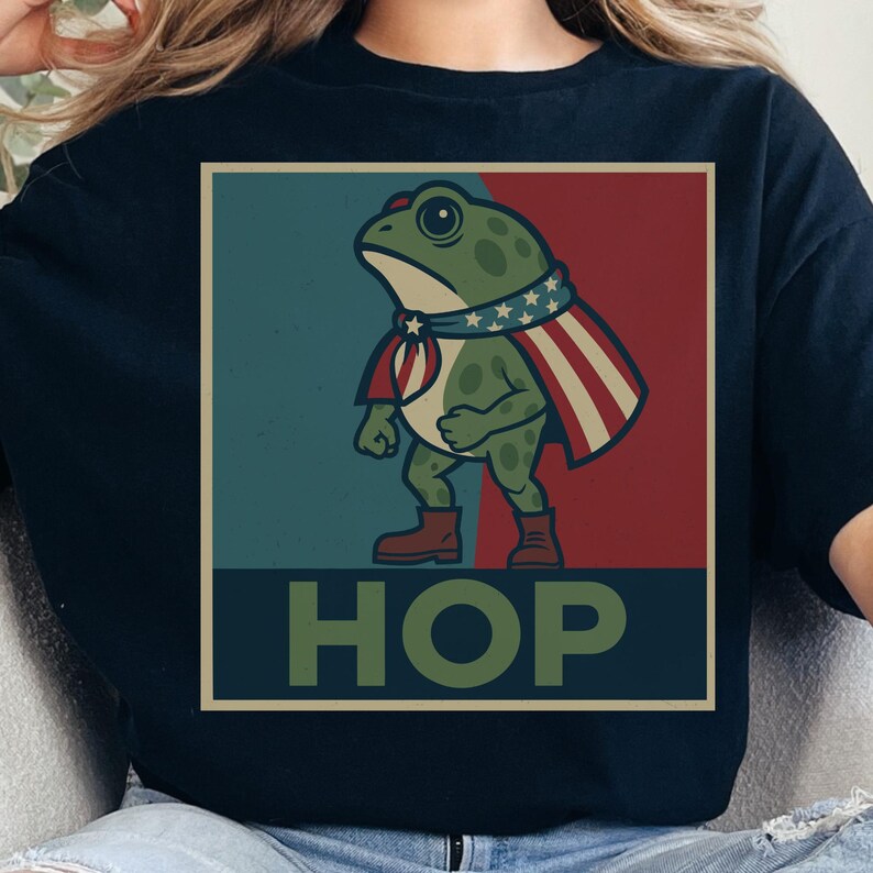 Portland Frog Hop Resist Brigade Digital Art Anti Fascism Protest ...