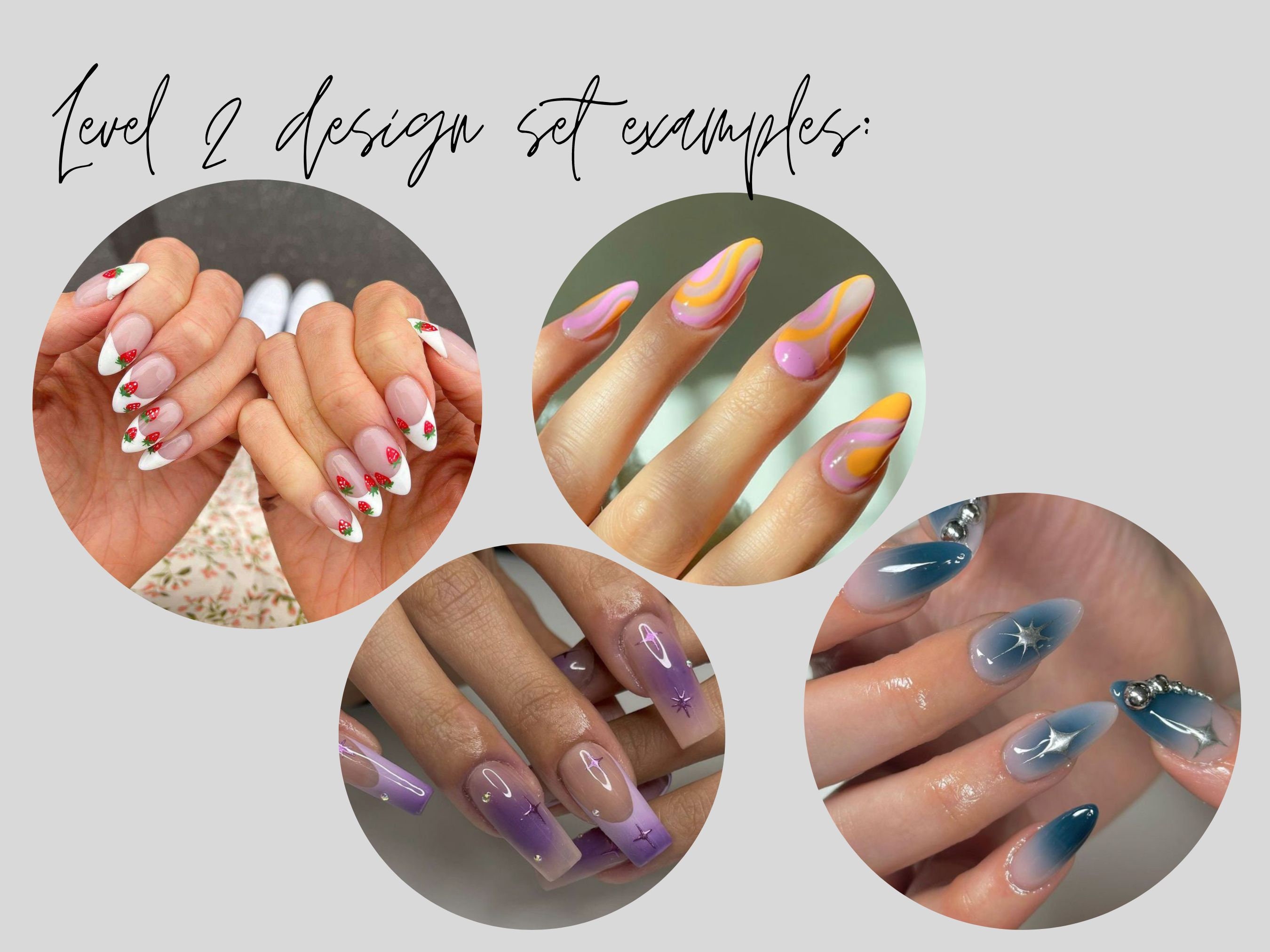 Custom Press-on Nails Choose Your Design - Etsy