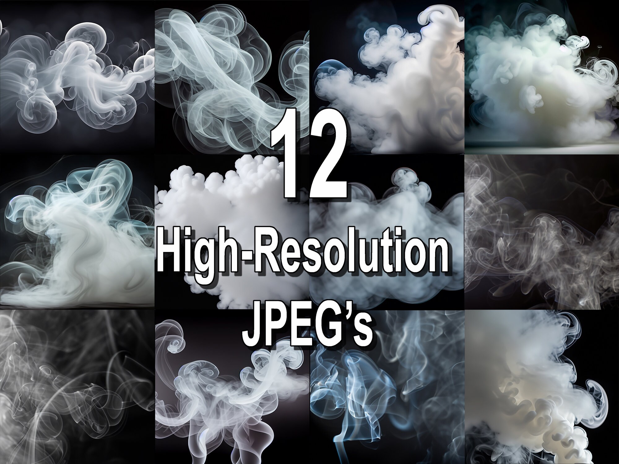 Smoky Backdrop Pack - Smoky Graphics for Creative Projects - Etsy