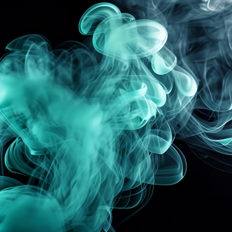 Smoky Teal Pack - Add a Mystical Touch to Your Creative Projects - Etsy