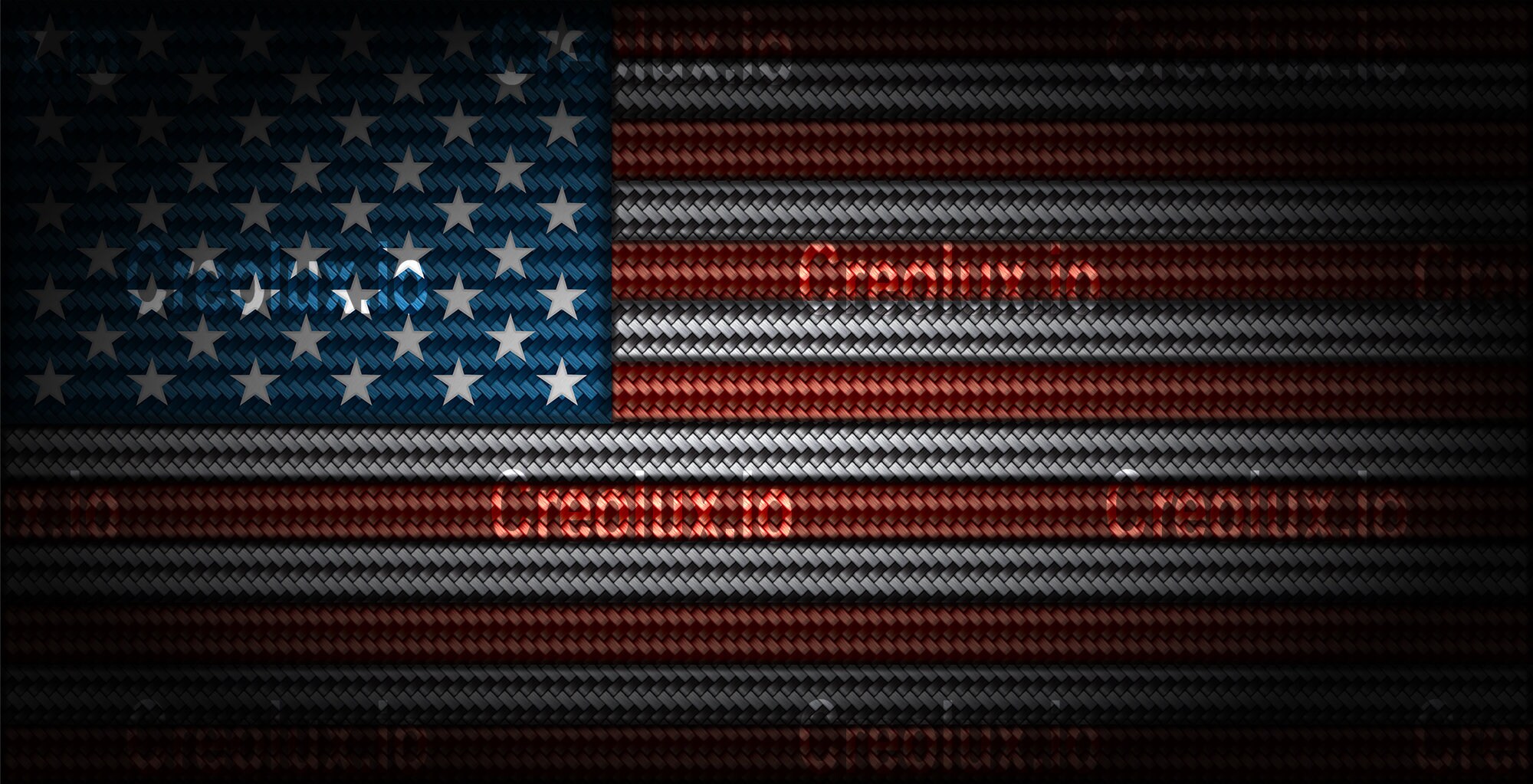 Carbon Fiber American Flag Digital Backdrop - High-tech and Patriotic ...