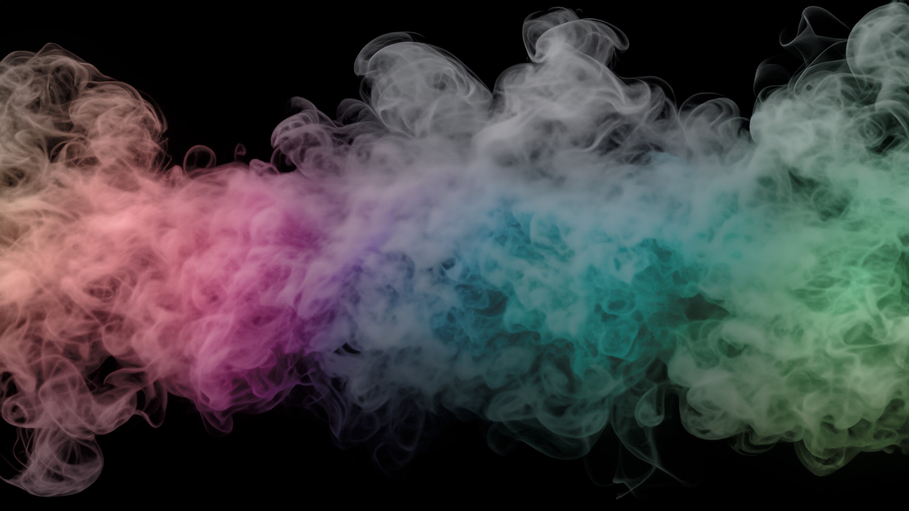Multi-colored Smoky Backdrop - 3 High-resolution Versions to Choose ...