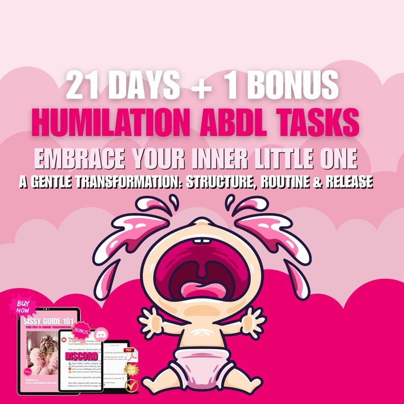 50 Fun Abdl Tasks Diaper Rituals Sissy Morning Evening Training