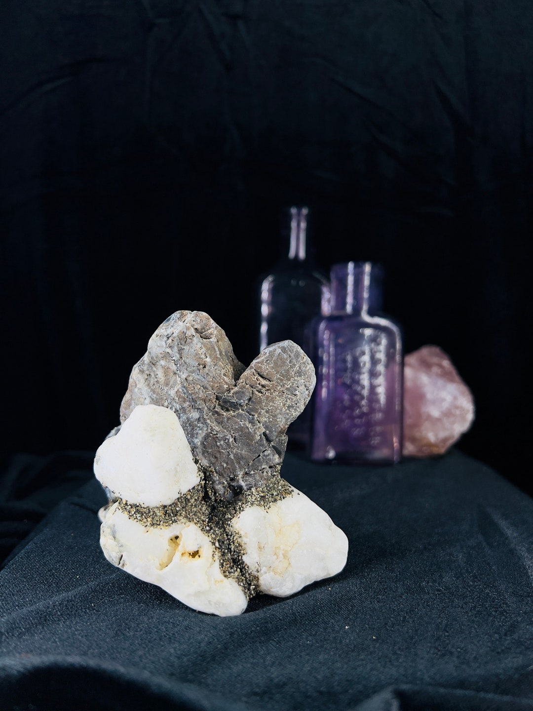 Betta Cave Naturally Heart Shaped Stones and Quartz (BW3) - Etsy