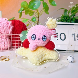 PDF CROCHET PATTERN: Flying Star Puff Crochet Pattern Kawaii Amigurumi ...