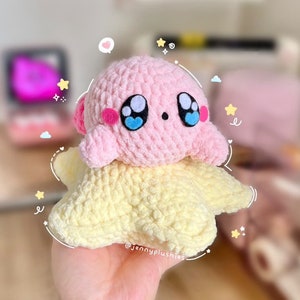 PDF CROCHET PATTERN: Flying Star Puff Crochet Pattern Kawaii Amigurumi ...