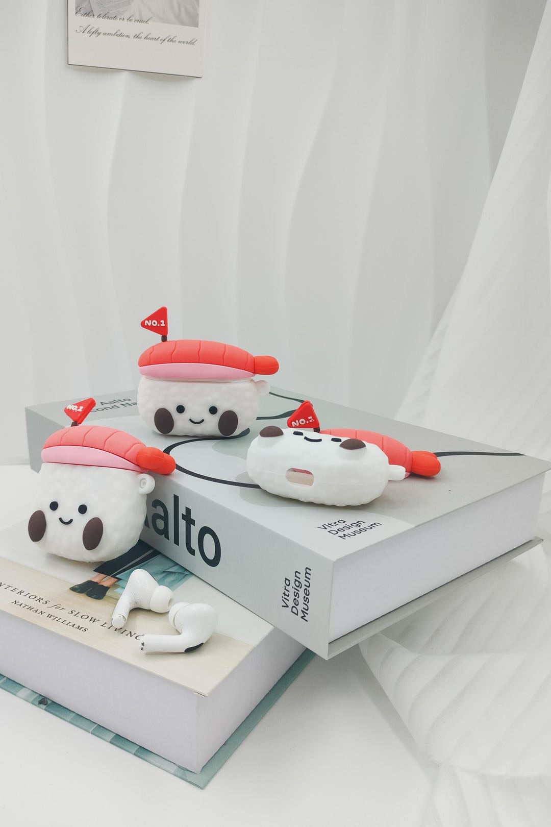 Shrimp Nigiri Sushi AirPod Case, Food AirPod Case - Etsy