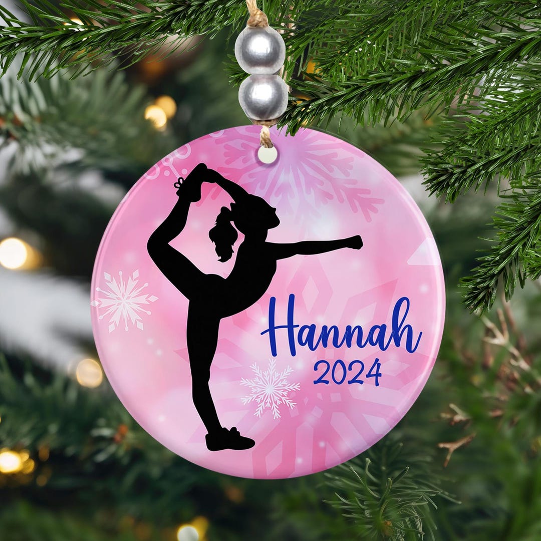 Personalized Cheerleader Ornament, Cheer Christmas Gifts, Cheer ...