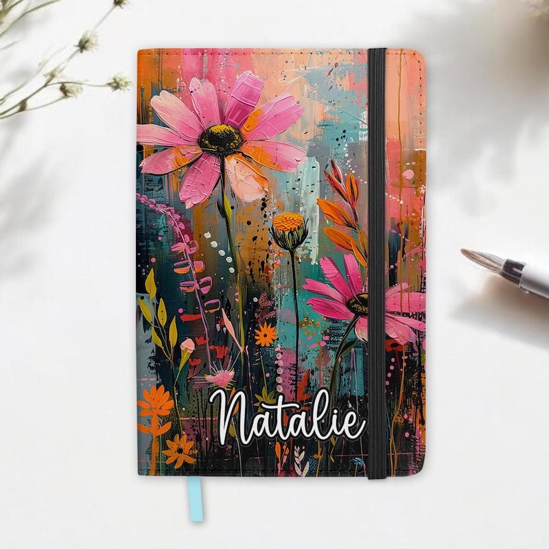 Floral Journal - Etsy