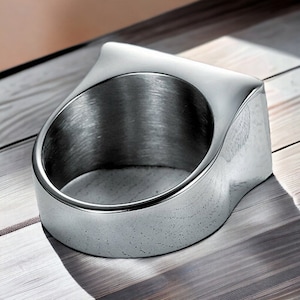 MC Ring/ Motorcycle Club Ring/ Biker Ring/ Biker Jewelry/ Punk Ring ...