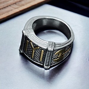 Ottoman Ring/ Turkish Ring for Men/ Ertugrul Ring/ IYI Kayi Ring/ Gold ...