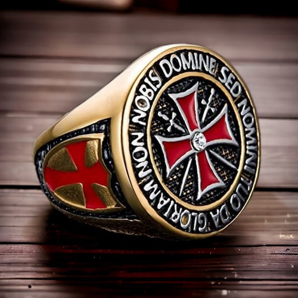 Templar Ring - Etsy