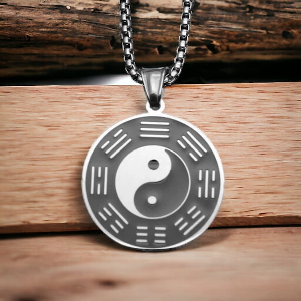 Ying Yang Pendant - Etsy