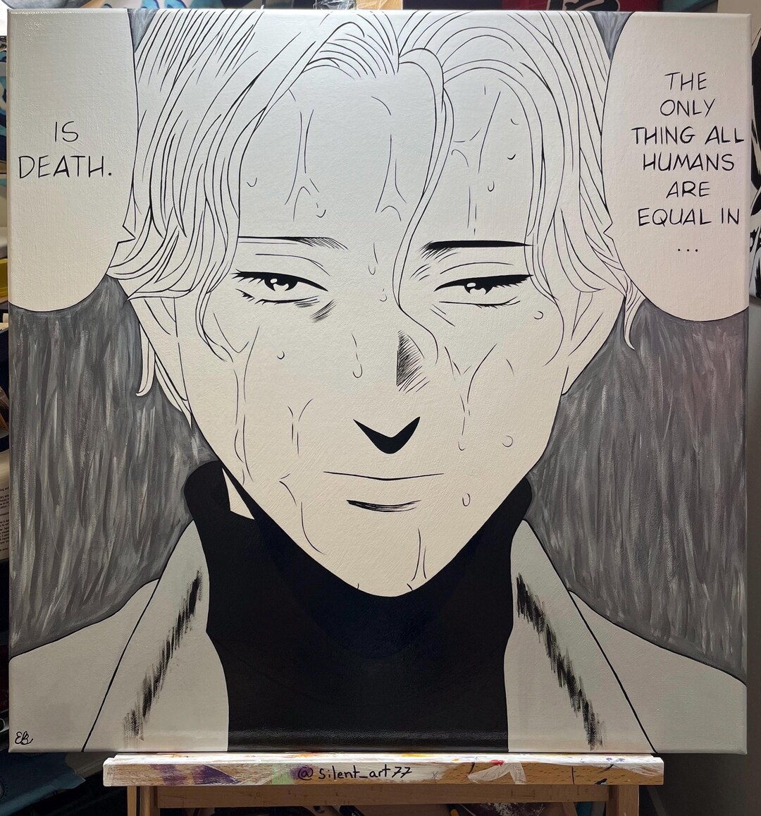 Johan Liebert Painting - Etsy