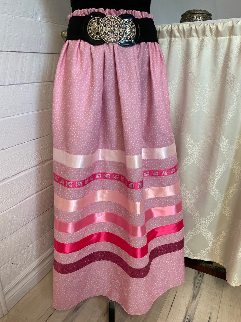 Ribbon Skirt Pretty in Pink - Etsy Canada