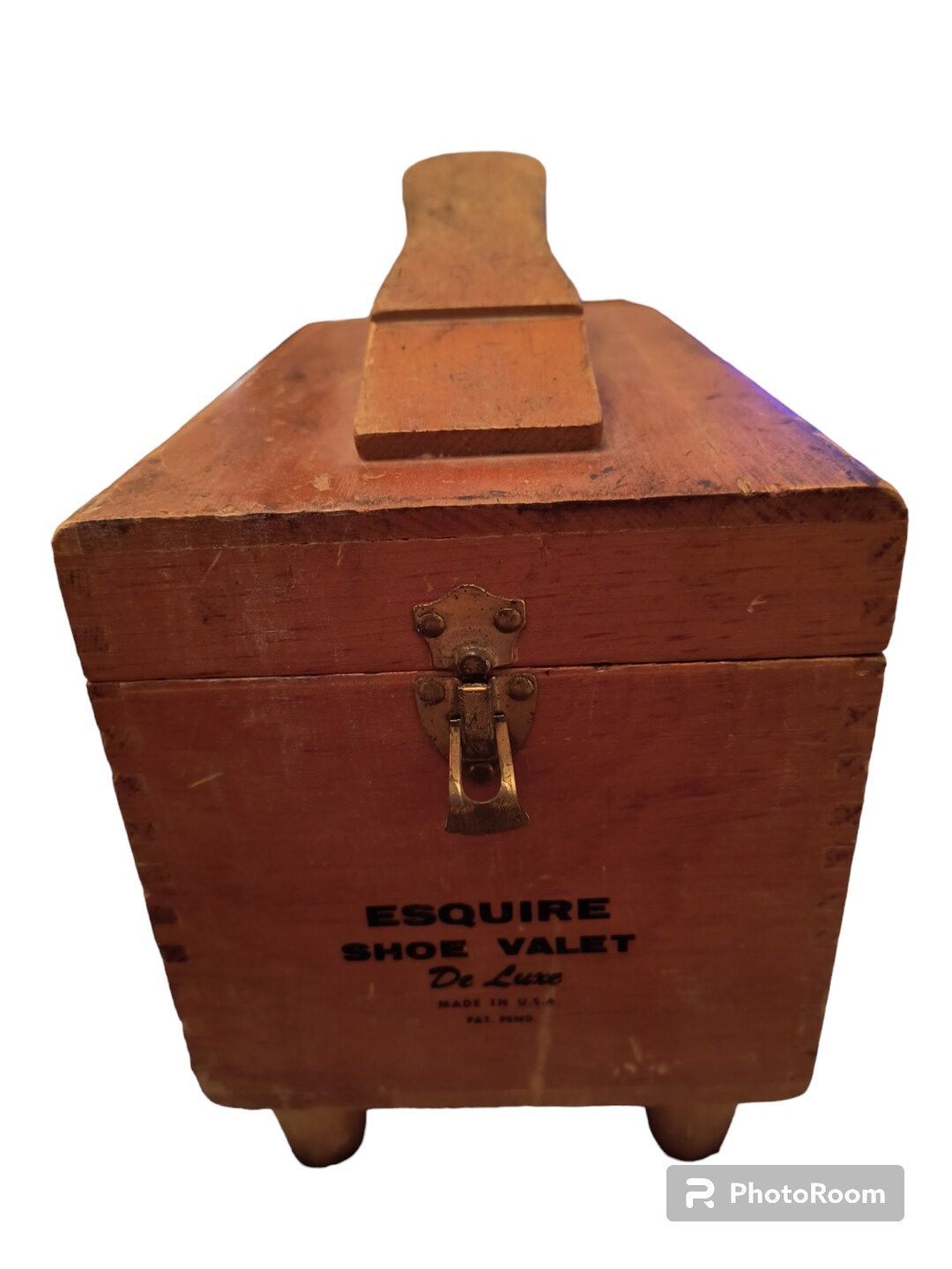 Vintage Esquire Shoe Valet De Luxe Shoe Shine Box W/ Vintage Products ...