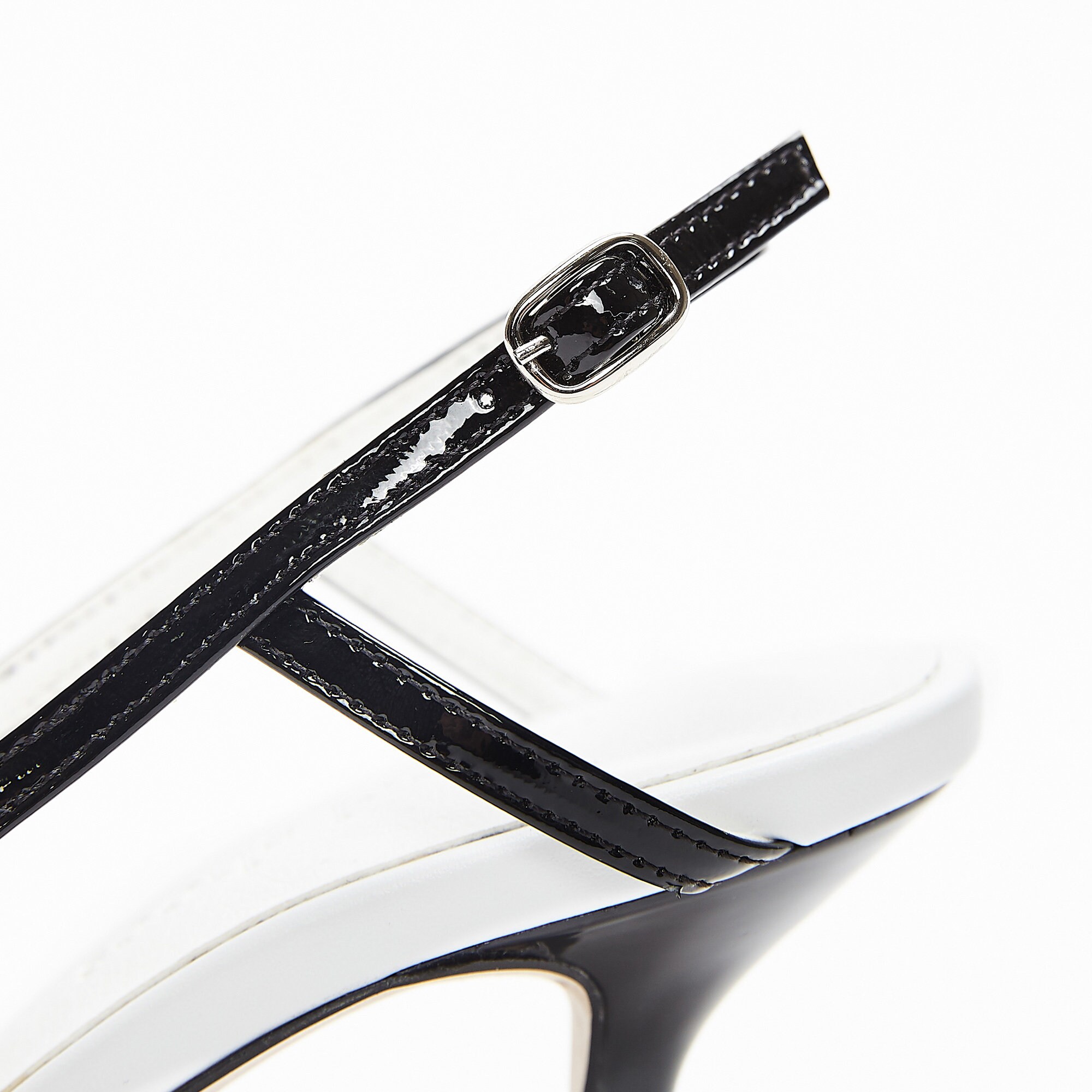 Two Tone Slingback High Heel Pumps Womens Handmade Leather Shoes 3