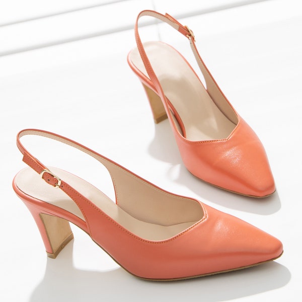Coral Shoes - Etsy