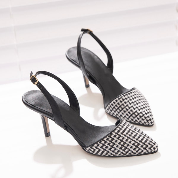 Houndstooth Shoes - Etsy