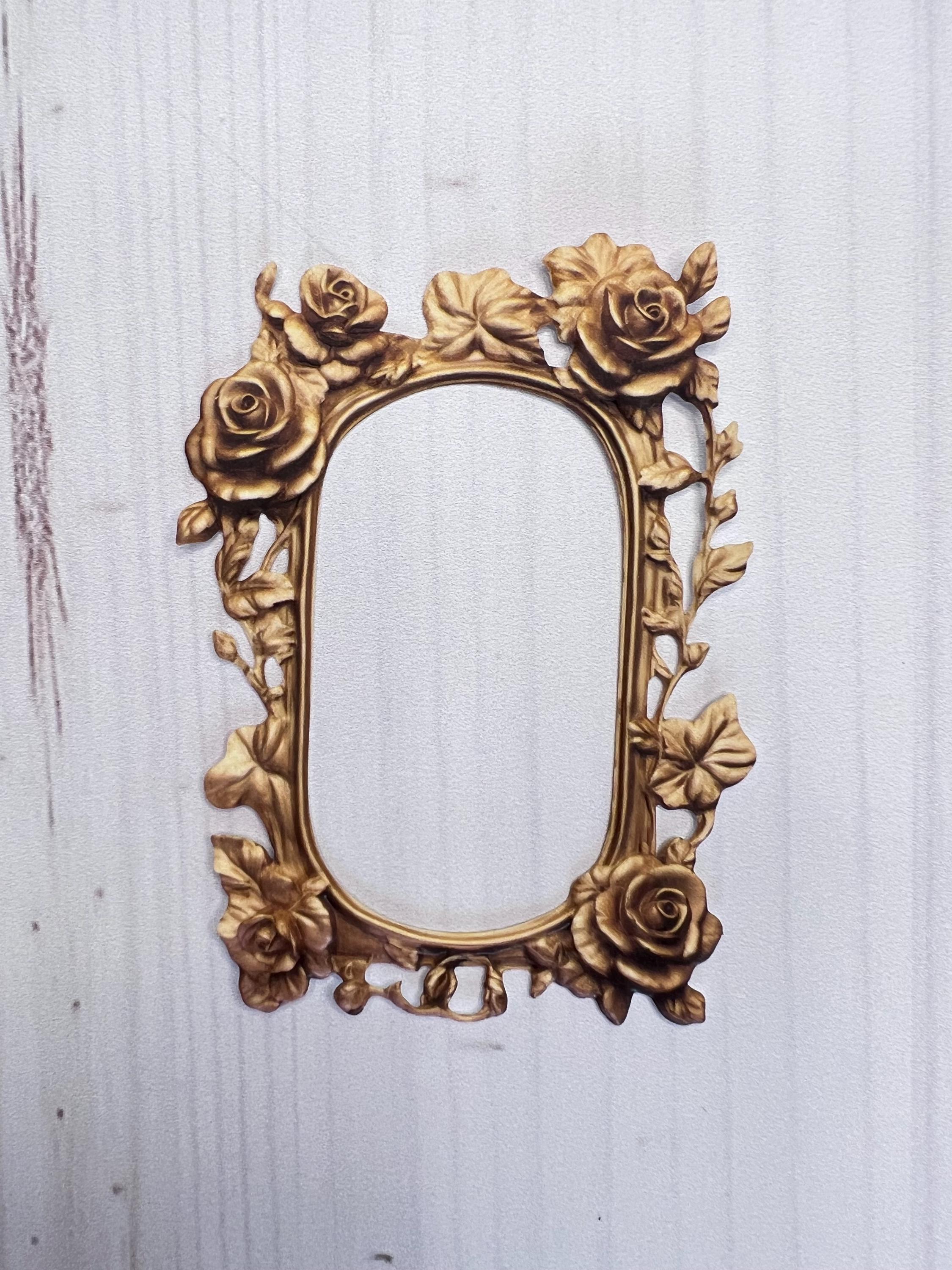 Die Cut Embossed Frames, Junk Journal Embellishments, Junk Journal ...