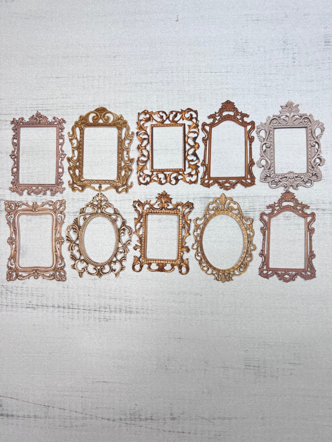 Die Cut Frames for Handmade Junk Journal Kit, Ephemera, Junk Journal ...