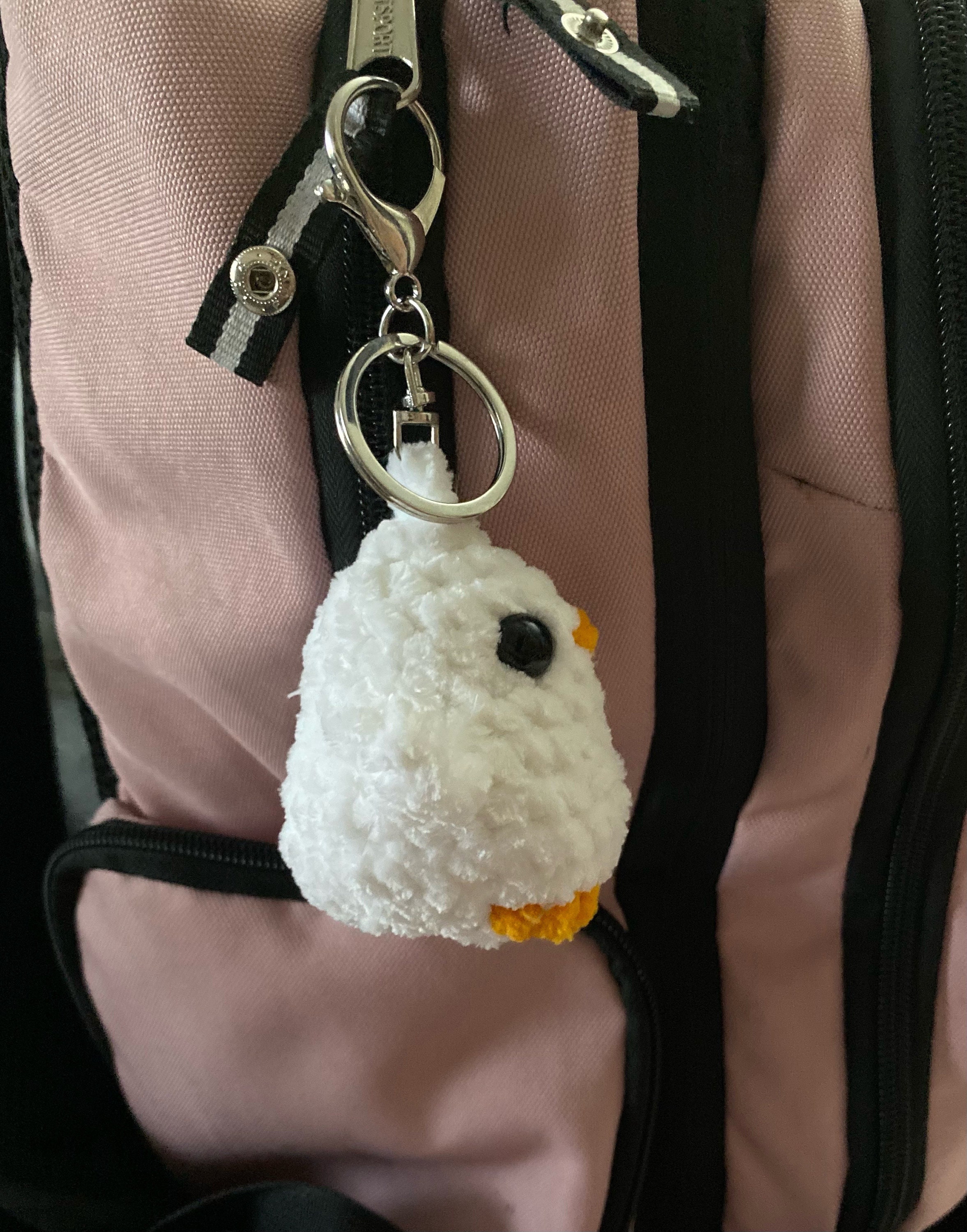 Crochet Keychain Duck/ Duck Plushie/ Duck Keychain/ Handmade Keychain ...