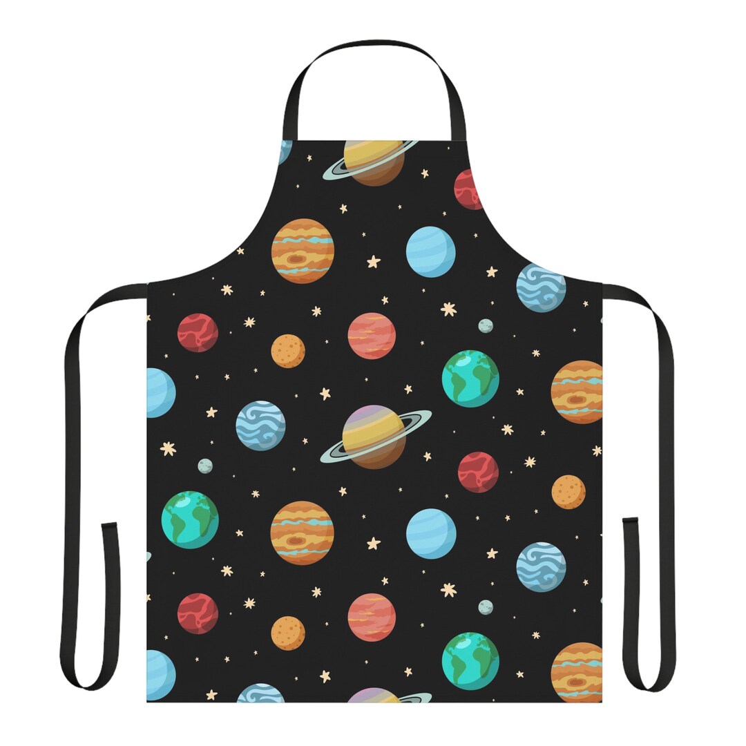 Apron AOP Planets of the Solar System - Etsy