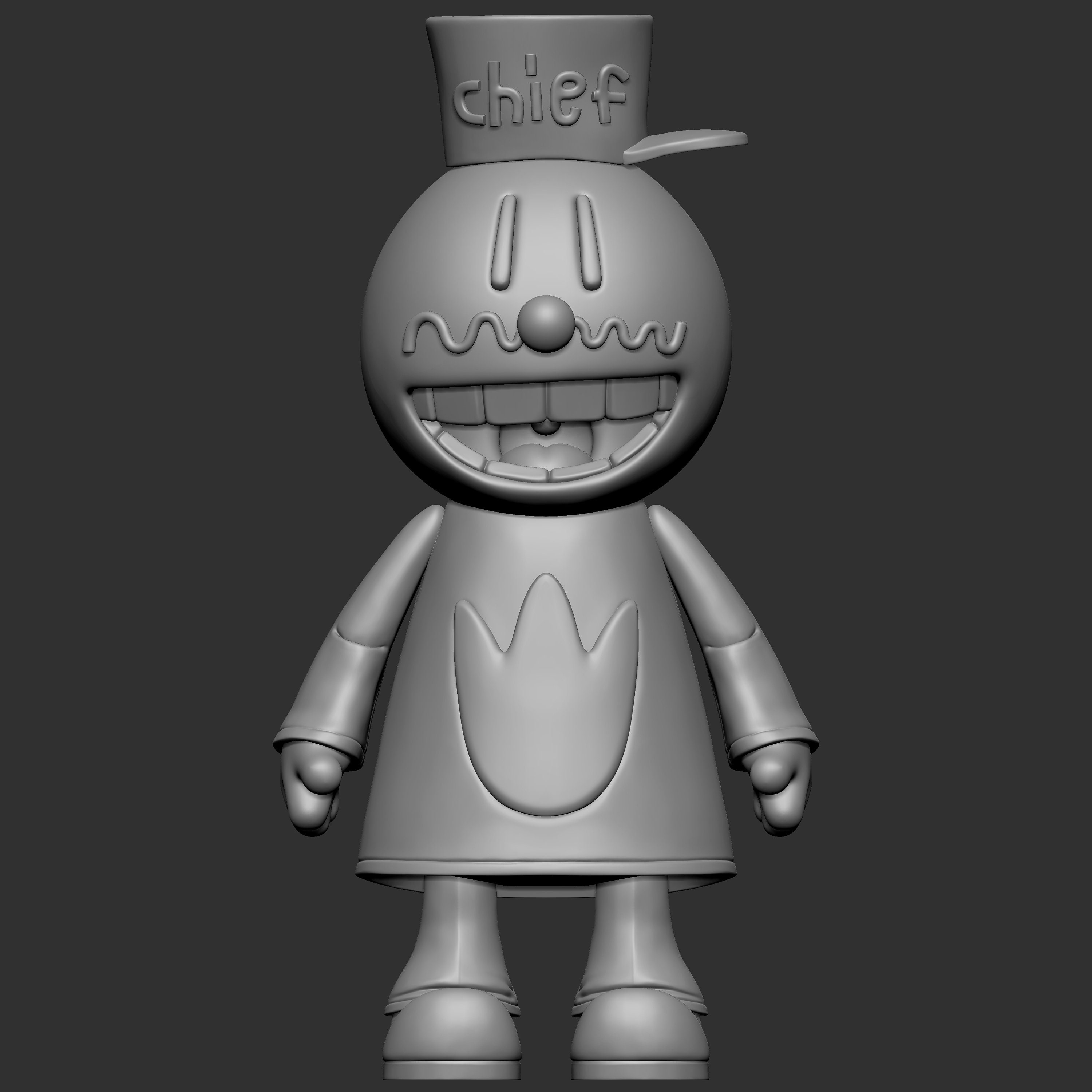 Chief 3D Stl Dog Man - Etsy