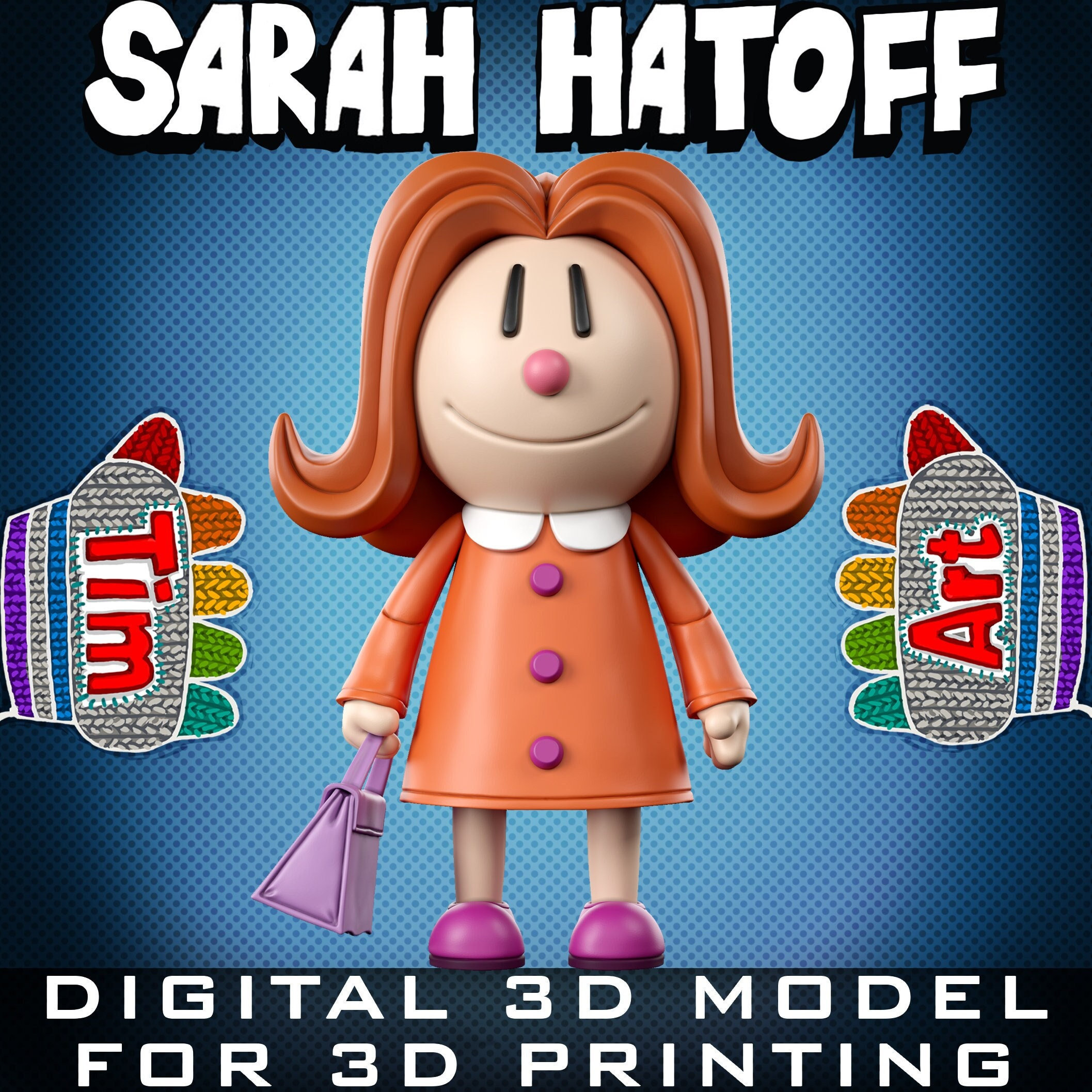 Sarah Hatoff 3D Stl Dog Man - Etsy